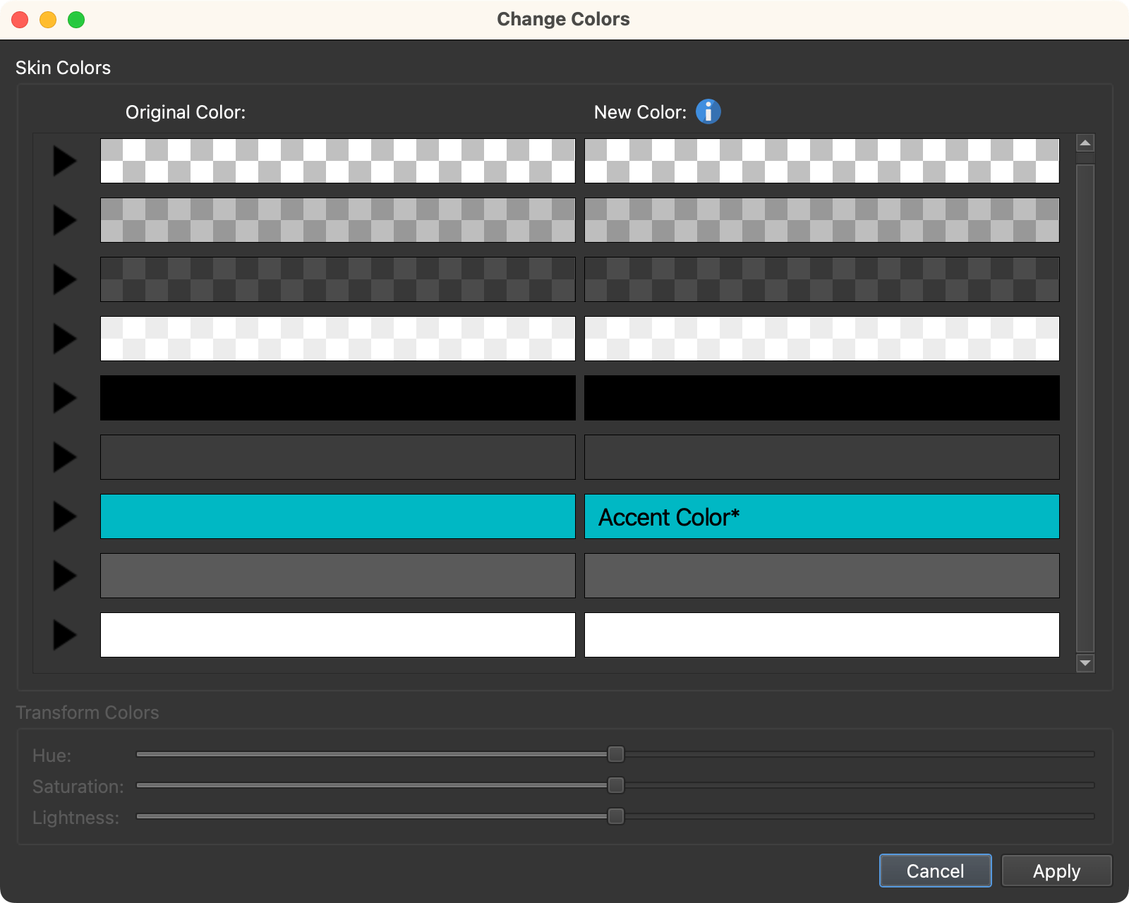 The Color Tool - Object2VR 4 Documentation - Garden Gnome