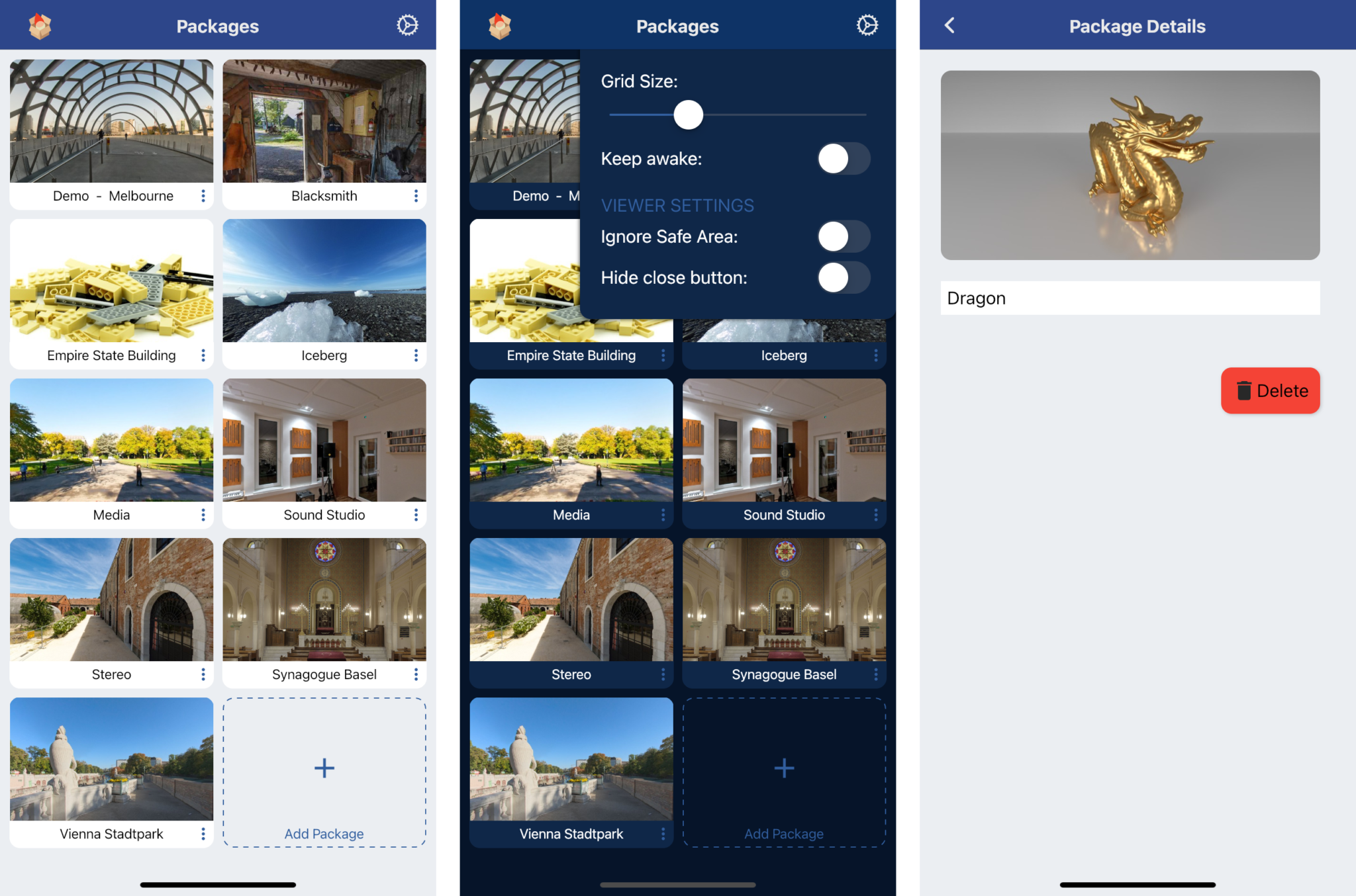 Package Viewer for iOS and Android - Garden Gnome