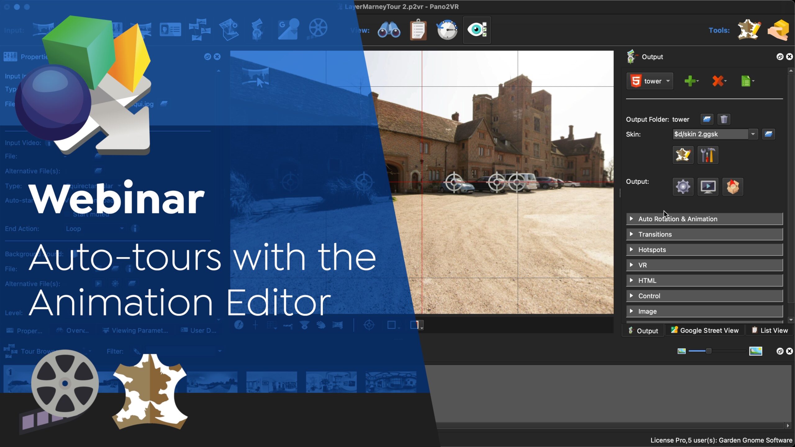 Using the Animation Editor to Build Automatic Tours - Garden Gnome
