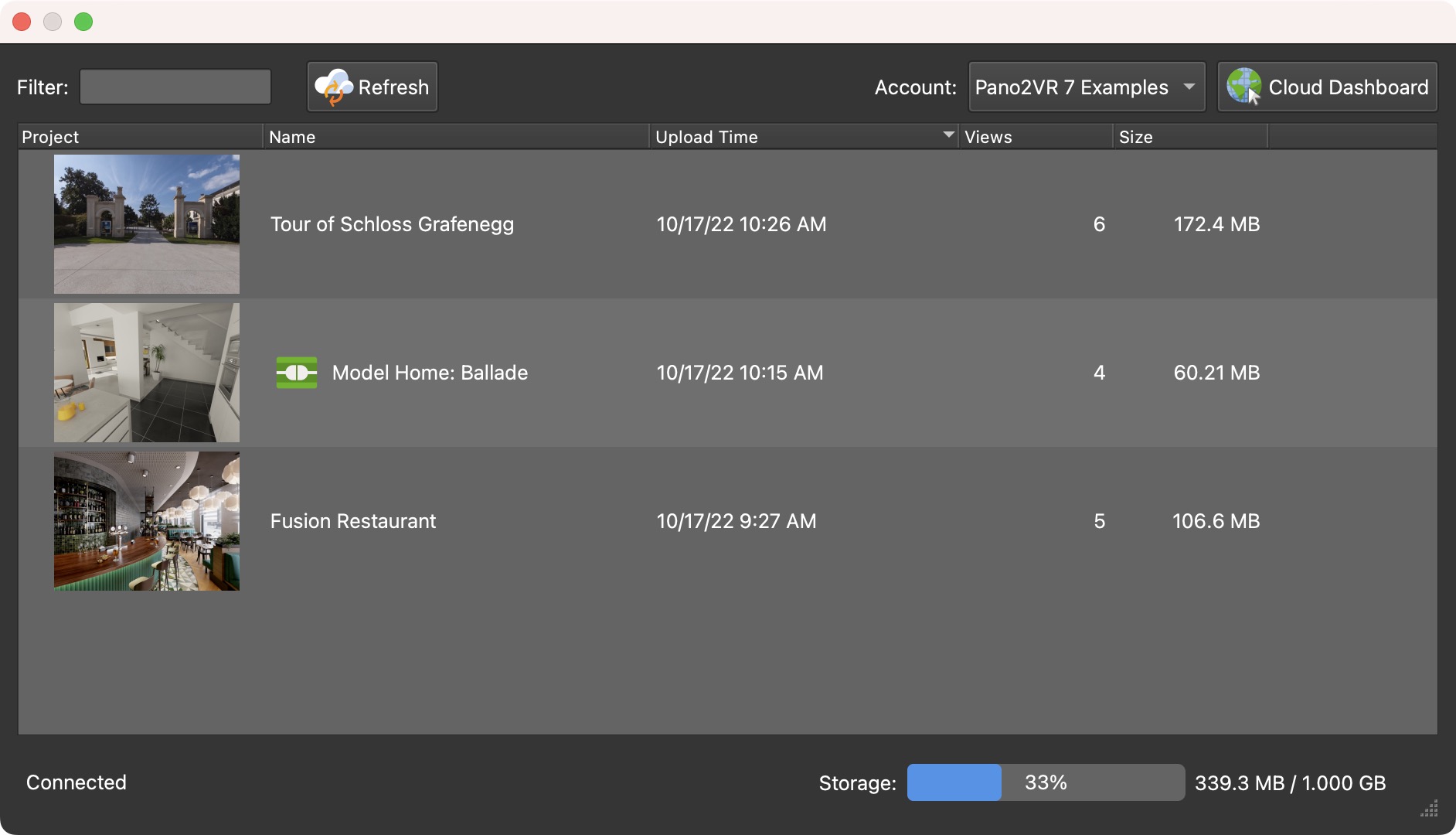 Pano2VR 7 beta 5 Released with Cloud Hosting - Garden Gnome