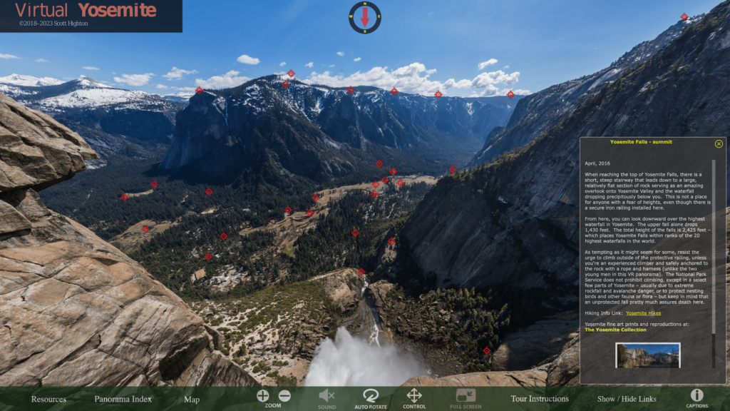 Pano2VR in the Wild | Virtual Yosemite - Garden Gnome